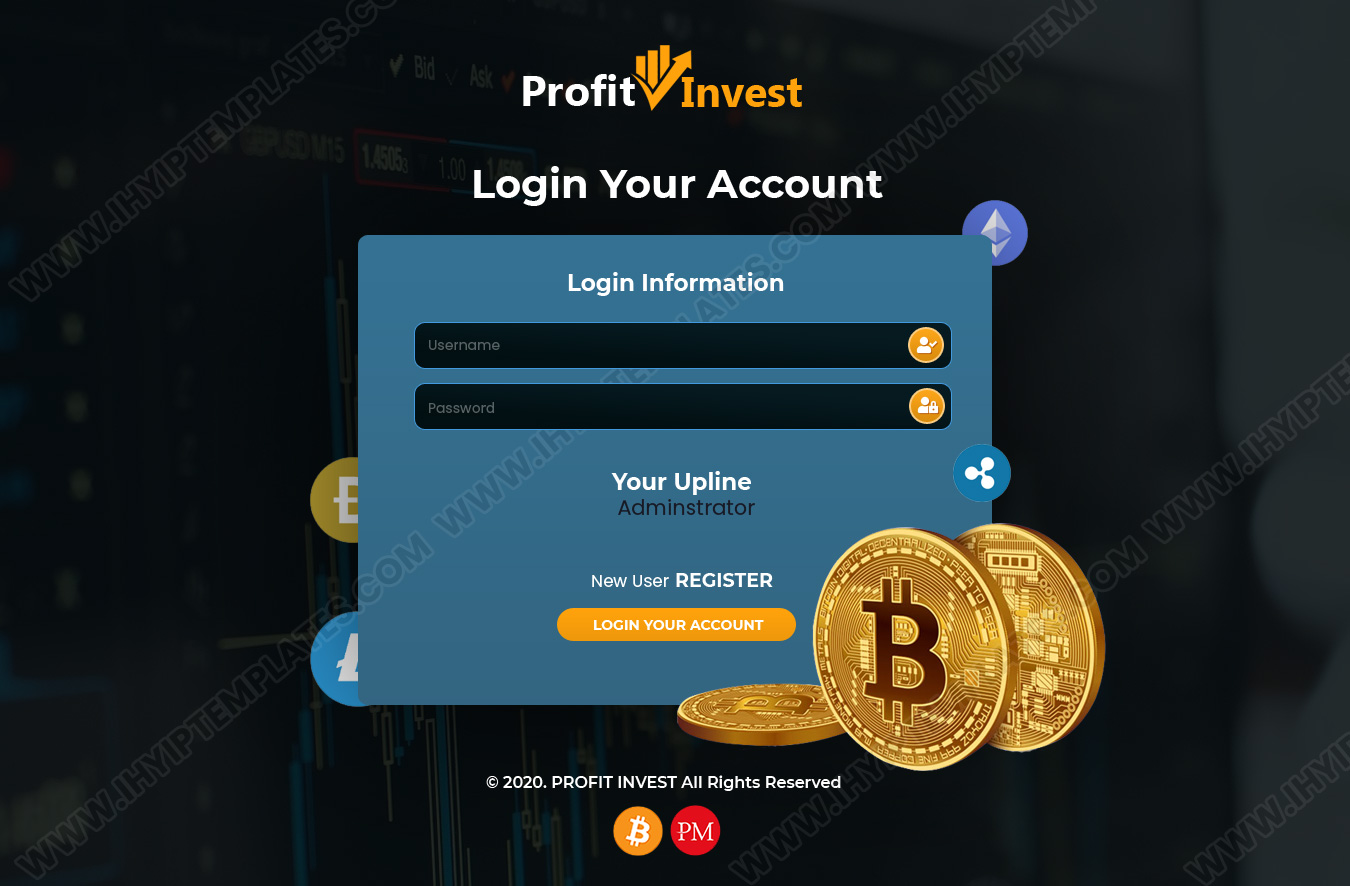 HYIP Website Themes -T132