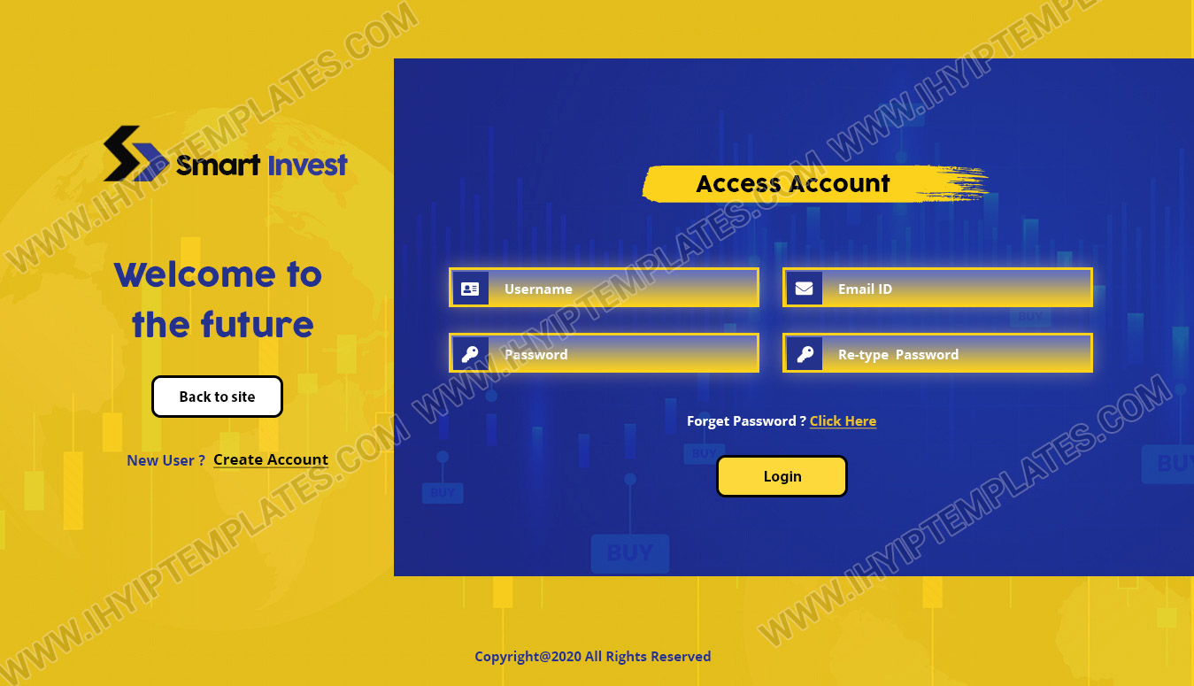 HYIP Website Themes -T134