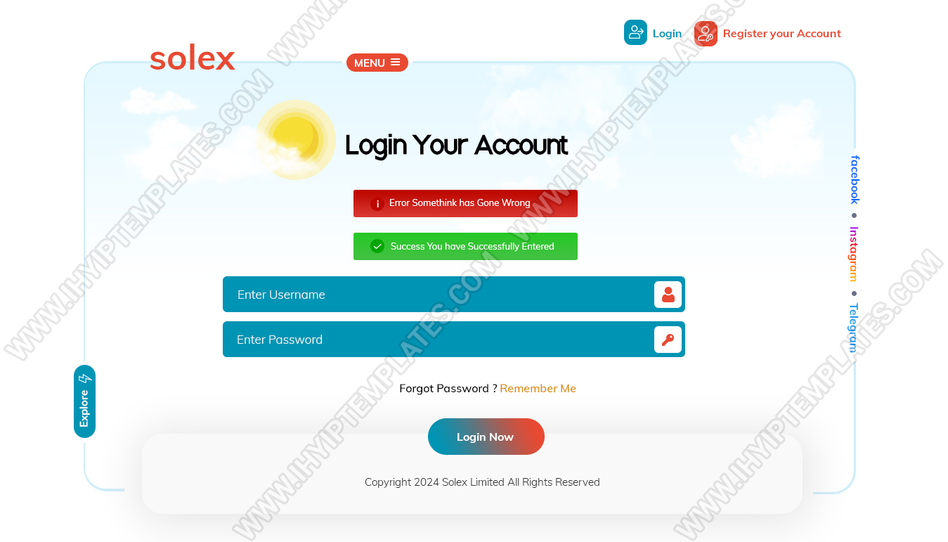 HYIP Website Themes -T295