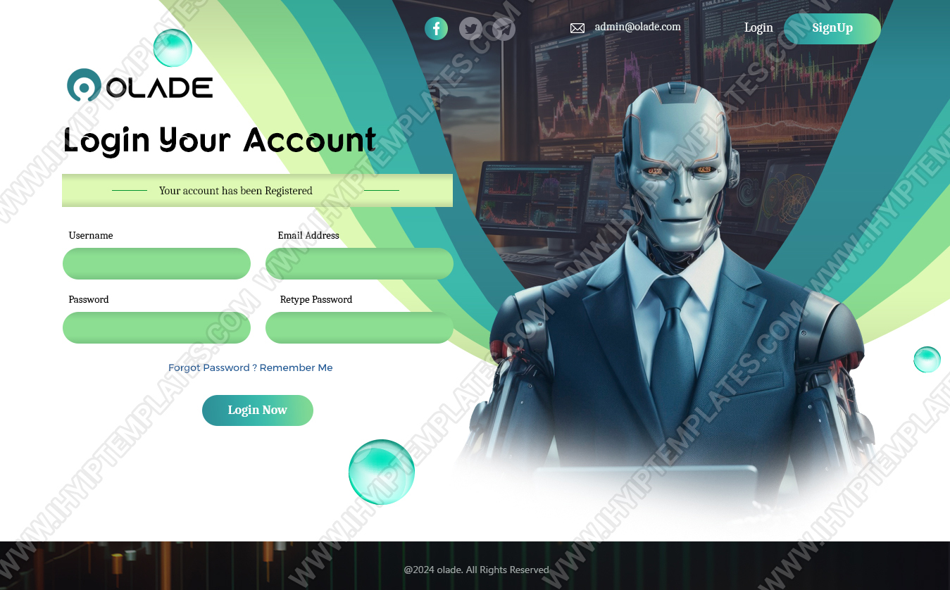 HYIP Website Themes -T299