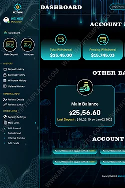 Unique HYIP Templates | Forex HYIP Template - Best design for ...