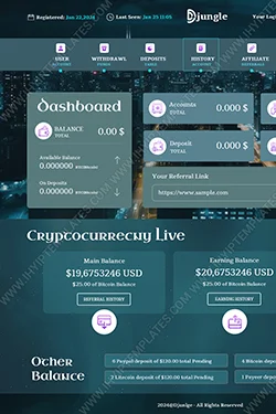 Unique HYIP Templates | Forex HYIP Template - Best design for ...