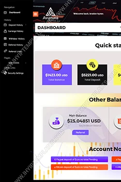 GC HYIP Design Templates | GoldCoders script Templates
